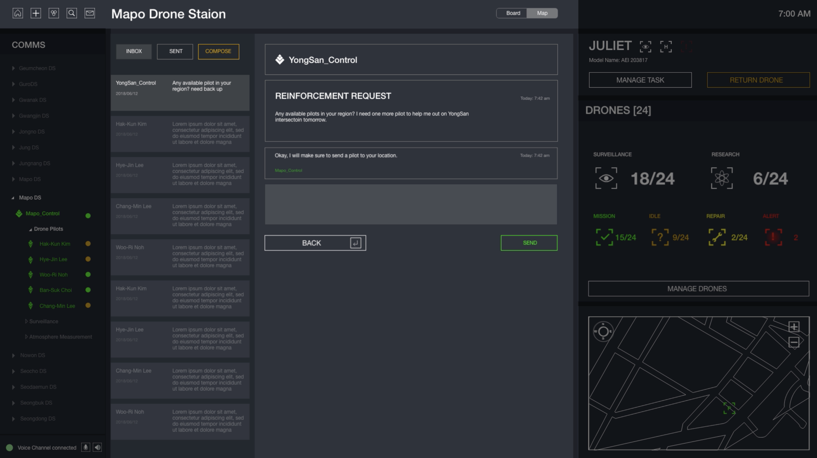 [AUTO-PILOT] Drone Management System